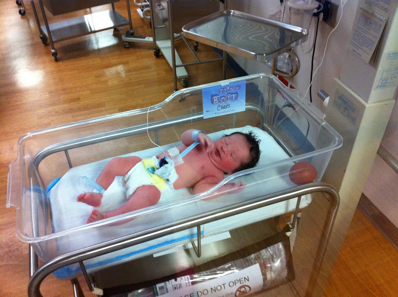 The Coats' Spot: Baby Eli has arrived!