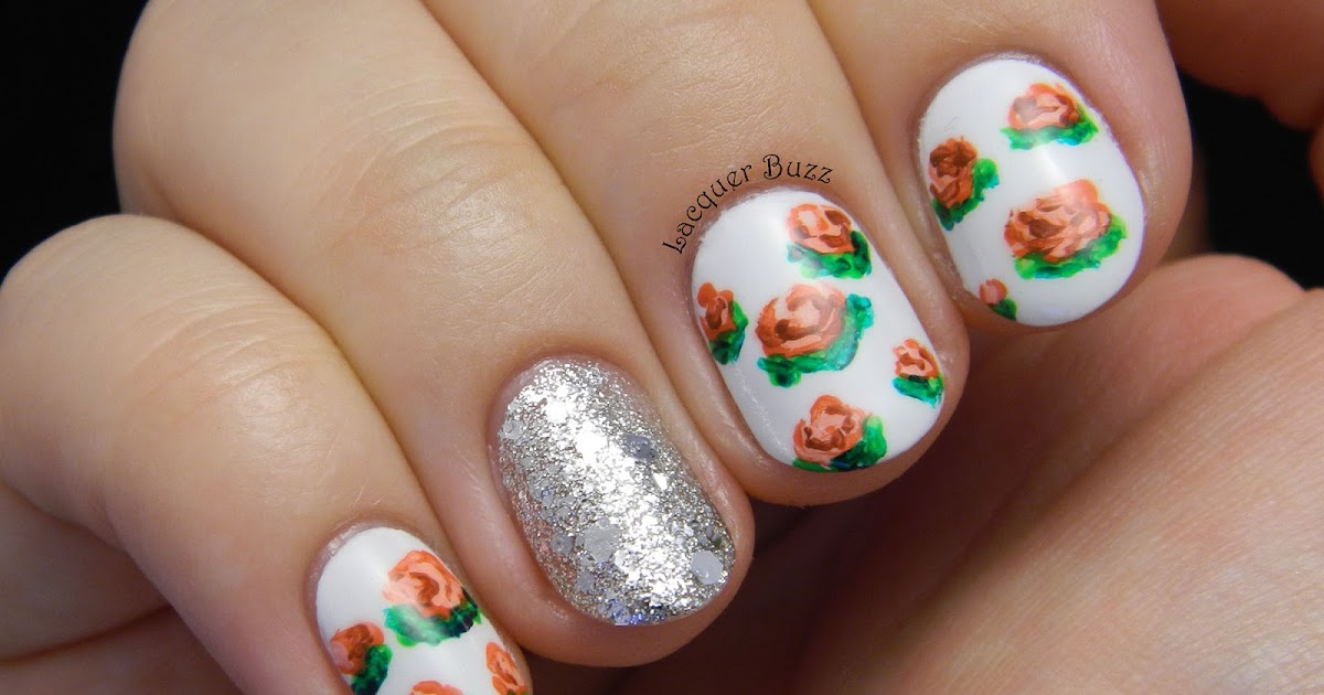 Lacquer Buzz: Alphabet Nail Art Challenge: Letter R and a Mani Swap