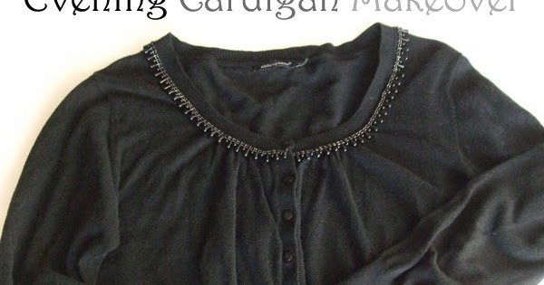 Evening Cardigan Makeover - Sum of their Stories