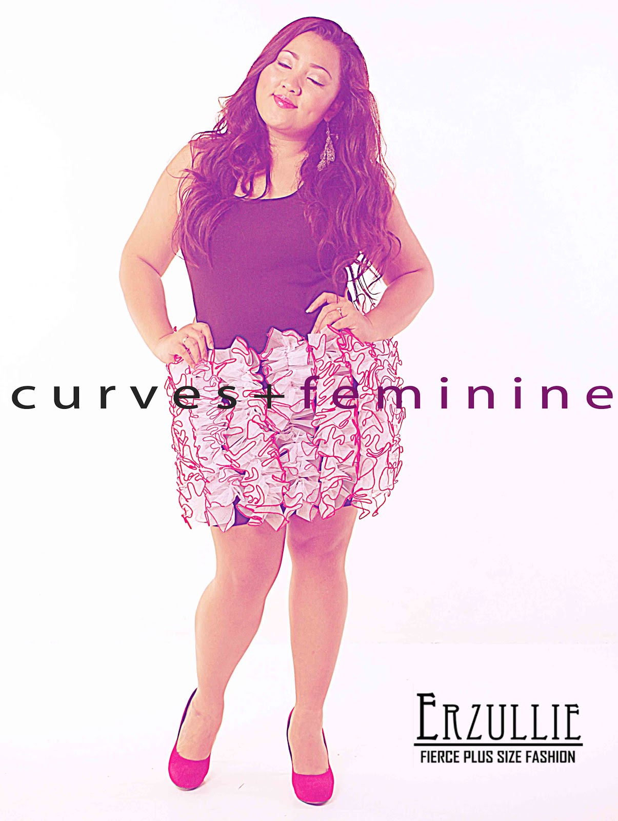 PLUS SIZE MODEL, JHAKI DAVID, CURVES+FEMININE | ERZULLIE: FIERCE PLUS ...