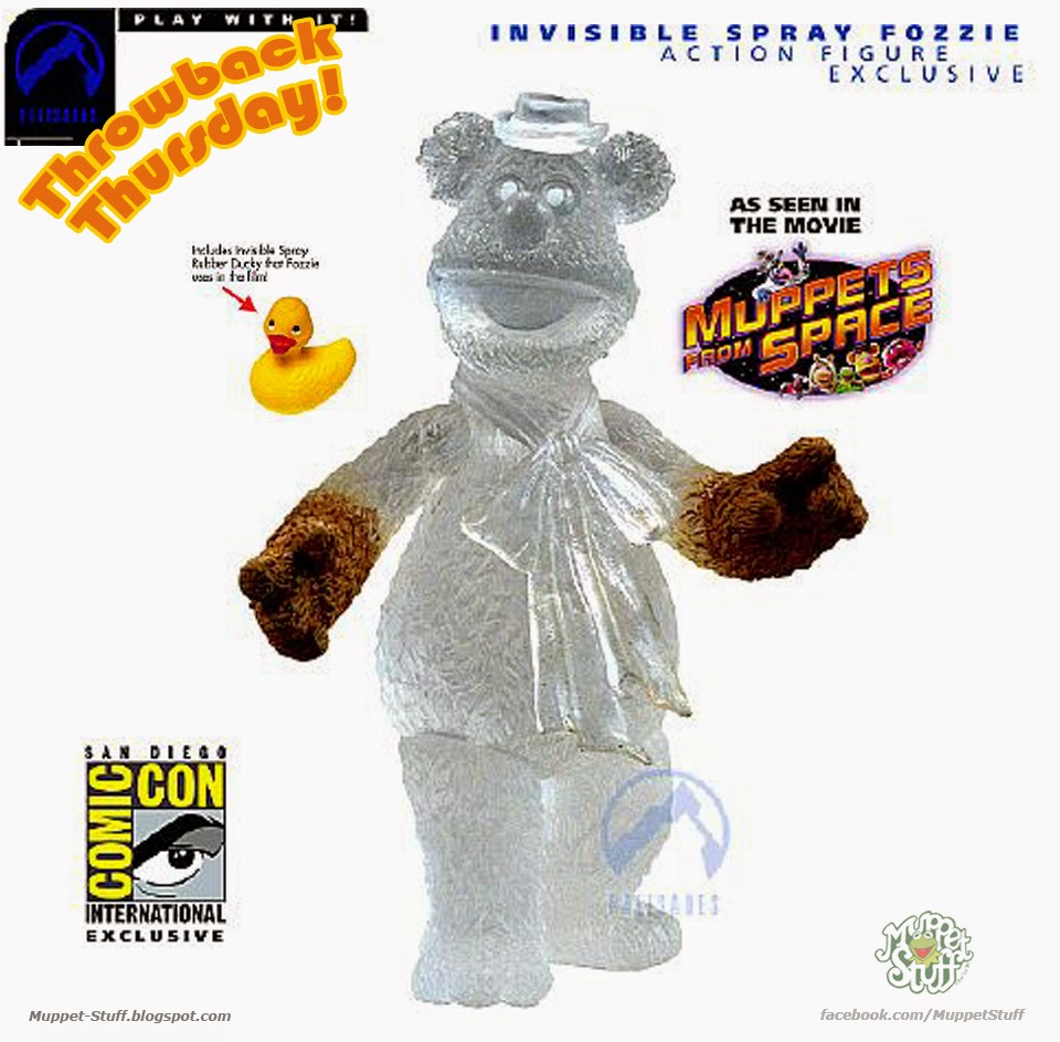 Muppet Stuff: Throwback Thursday: Invisible Spray Fozzie!