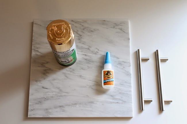 A Hammer & Heels: Make It: Marble Tray