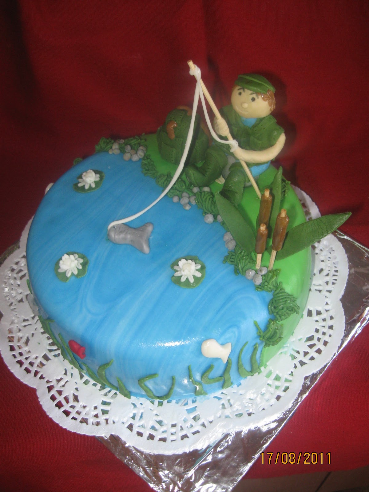 angitortai: Horgász torta