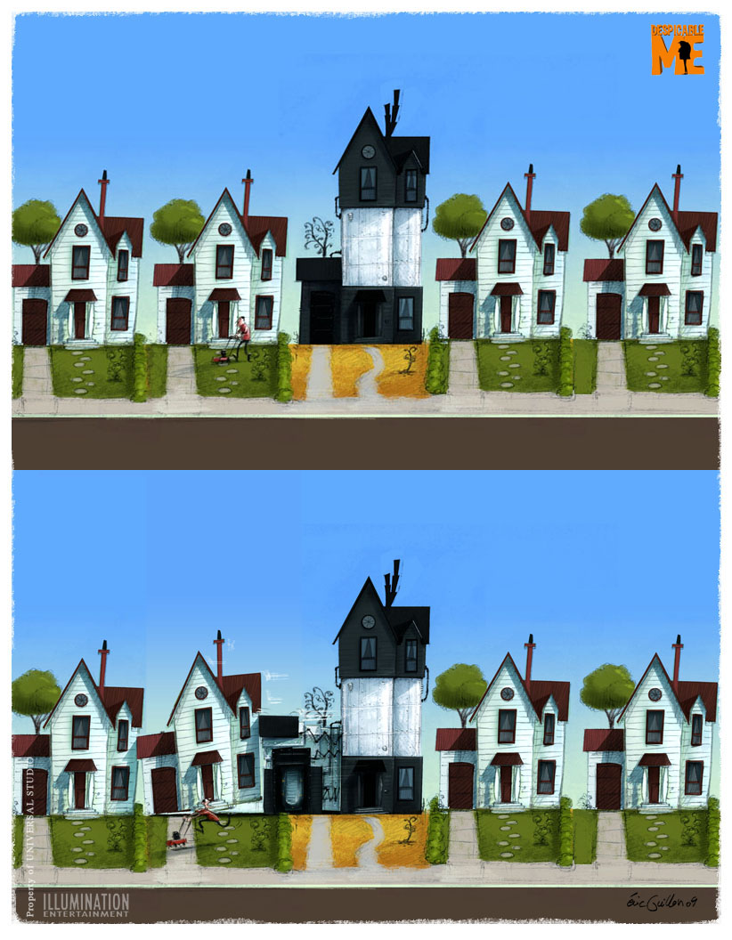 eric guillon: Gru's house