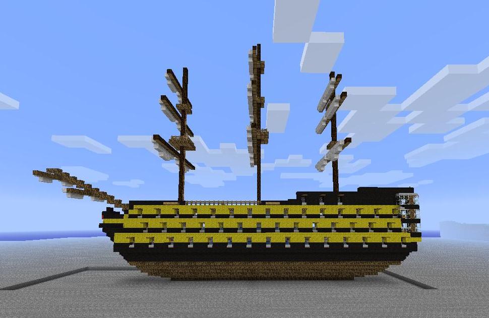 Planet VH: Minecraft HMS Victory