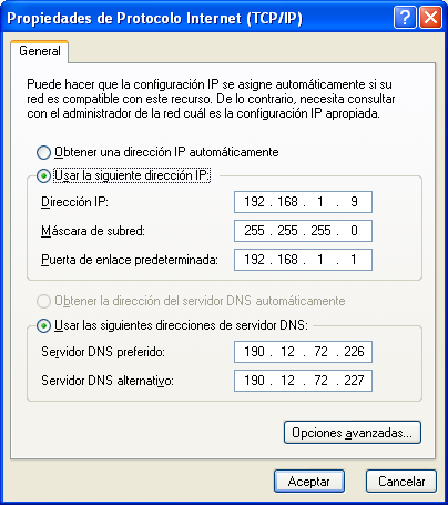 ASIGNAR UNA IP FIJA - TUTOS Y NOVEDADES