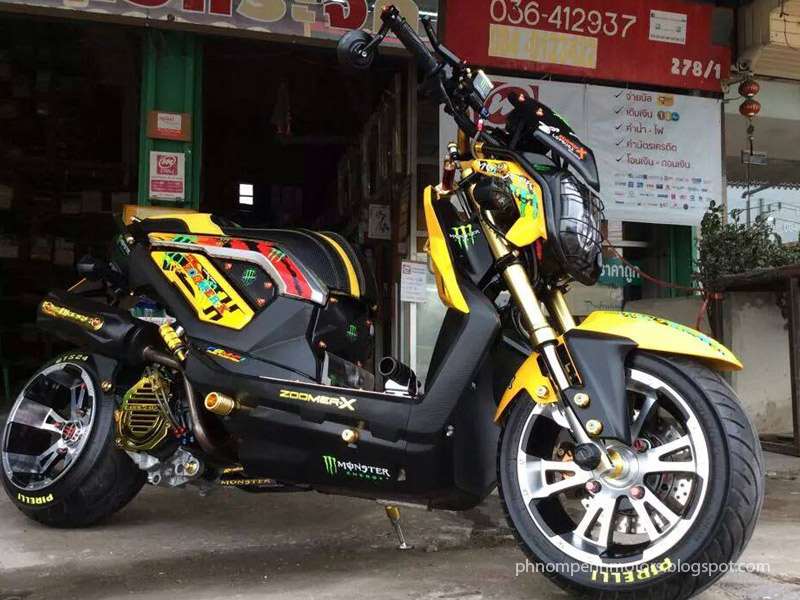 Honda Zoomer X Modification - Phnom Penh Motors