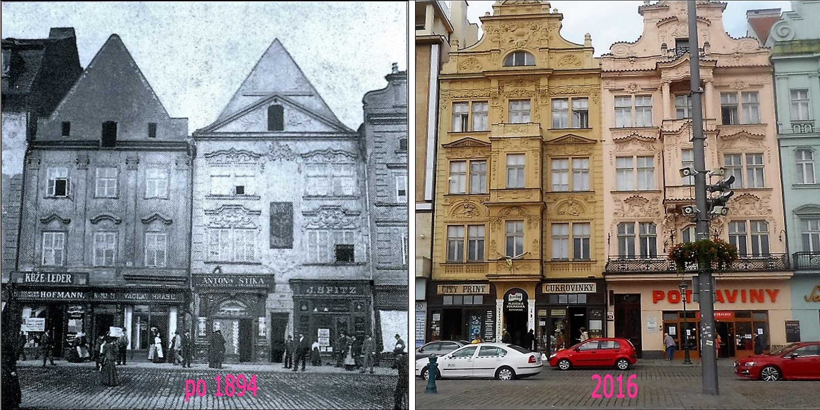 Přehled srovnávacích fotek: PLZEŇ 2 (Plzeňský kraj)