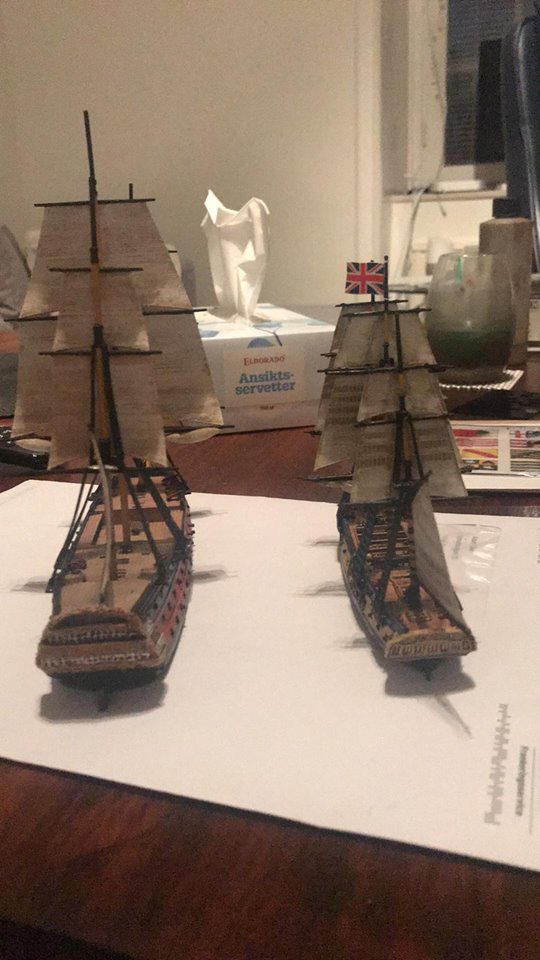 Jay's Wargaming Madness: 1/300 Scale Napoleonic Naval?