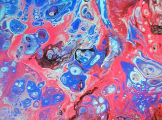 R E Blake Studio: Abstract Art Freeform Painting Workshop