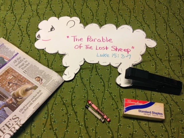 Children's Bible Lessons: Lesson - Parable Of The Lost Sheep