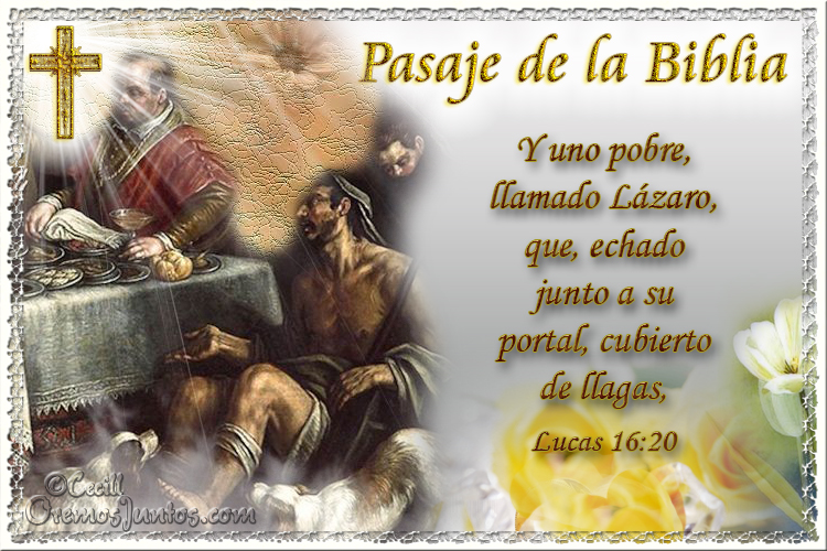 Vidas Santas: Santo Evangelio según san Lucas 16:20