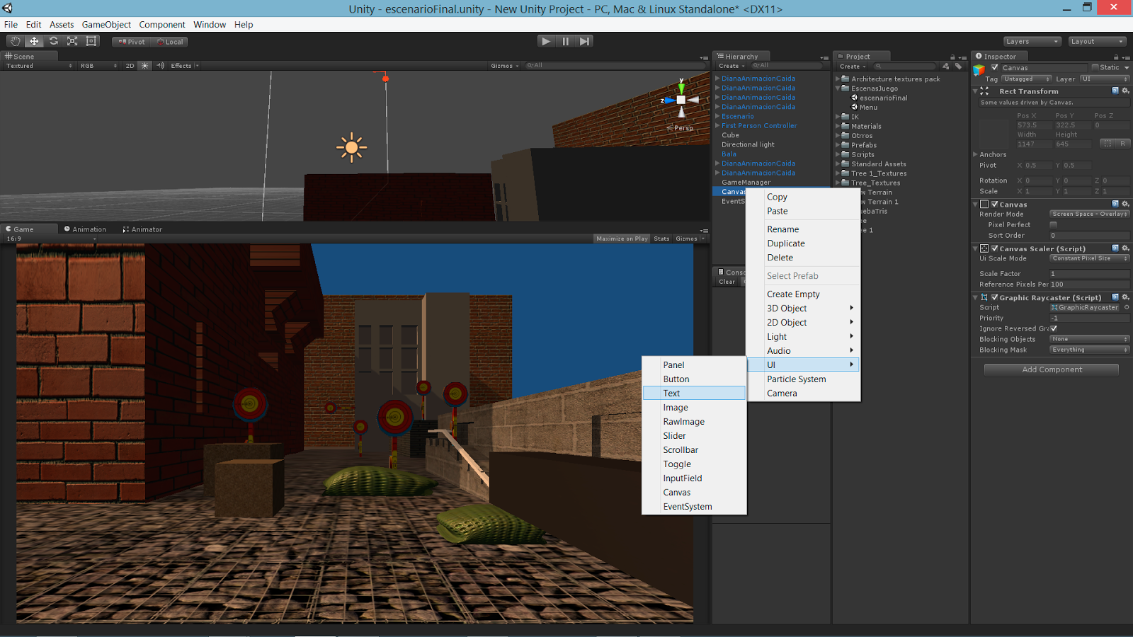 Crea un videojuego con Unity3d (Programación VIII y preparación de la GUI Primera Parte) | El ...
