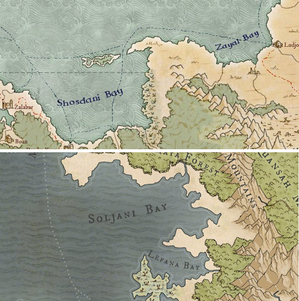 Here Dragons Abound: Labeling the Coast (Part Five)