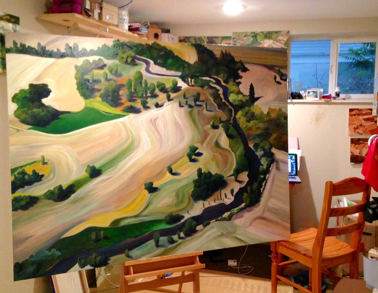 Art Lives Here: A view into the studio: Jan 2015