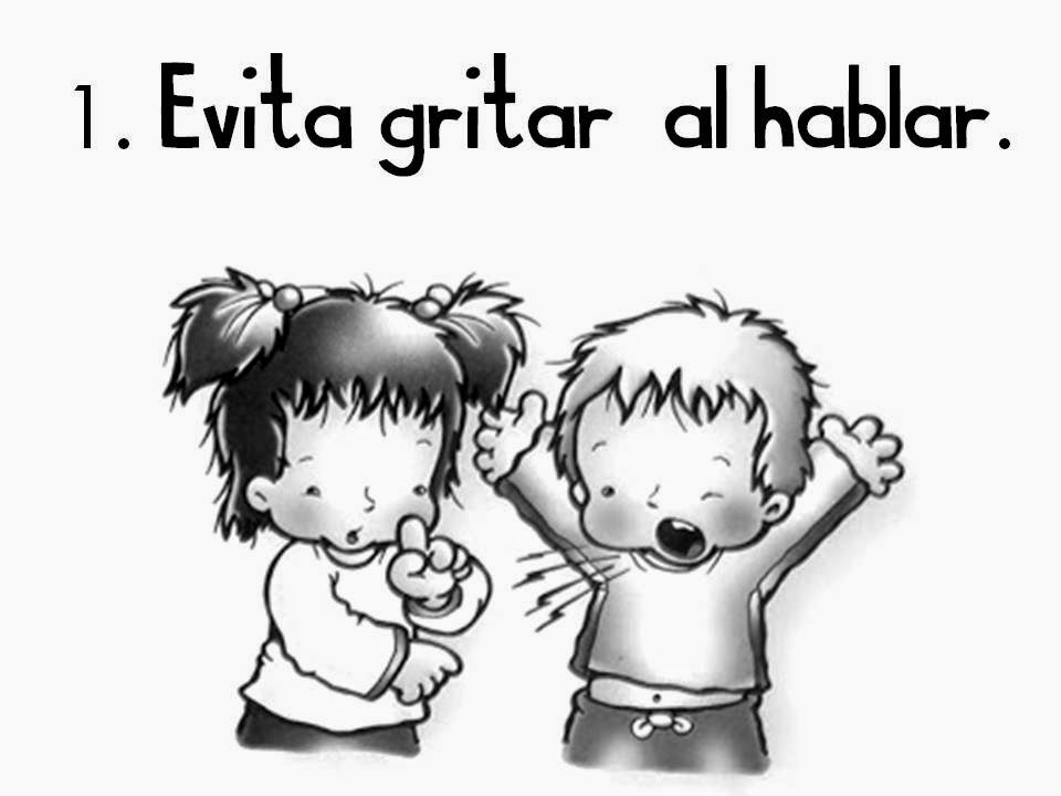 No Gritar Para Colorear No Gritar Para Colorear