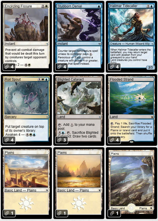 Magic the Gathering Adventures: [Standard] White Blue Awaken