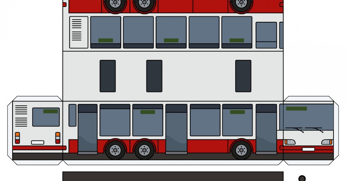 SP. Papel Modelismo: Paper Bus 08