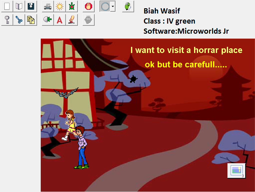 ICT Corner by BTSC: MicroWorlds Junior - Student Projects
