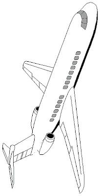 PLANSE de colorat cu AVIOANE pentru copiii de gradinita :: Fise de ...