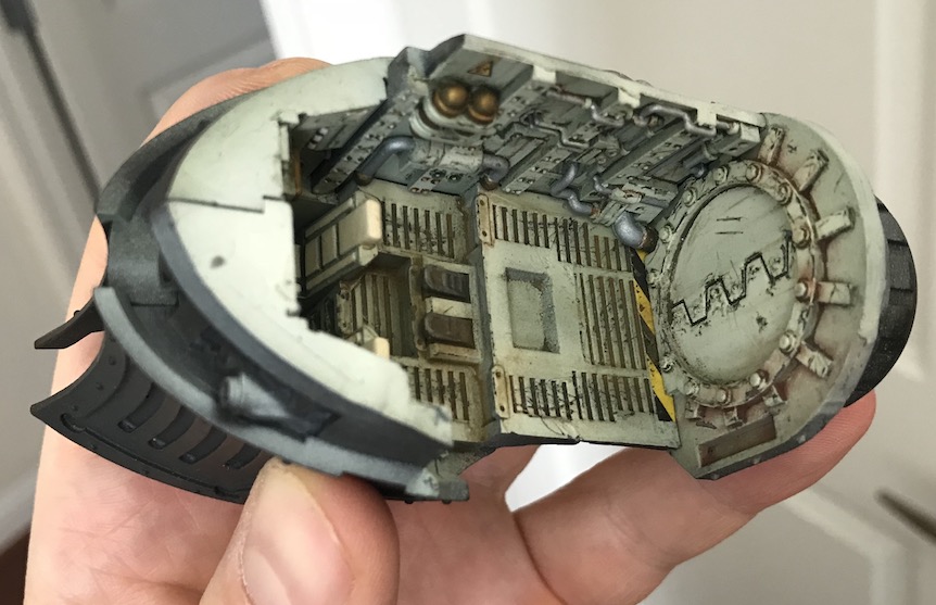 40k Hobby Blog: Warlord Titan Cockpit Ready WIP 9