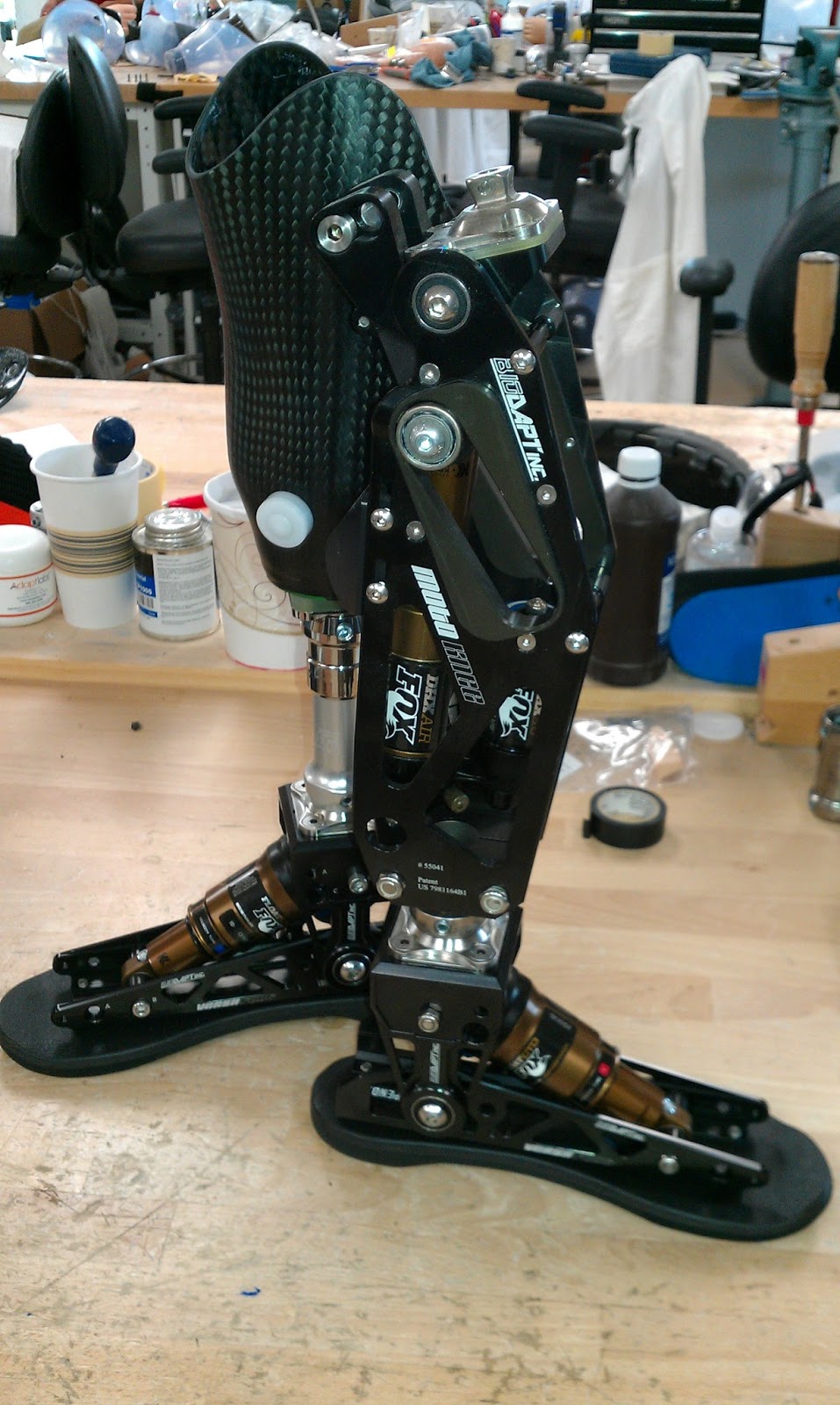 My so-called CIVILIAN LIFE: my cool prosthetics job