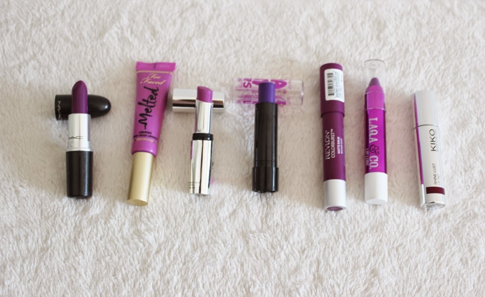 - Ma sélection de rouges à lèvres violets ! | La vie en Lucie - Blog ...