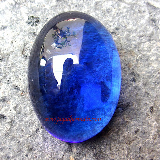 Natural Blue Obsidian JP173 -Jual Batu Permata Hobi Permata