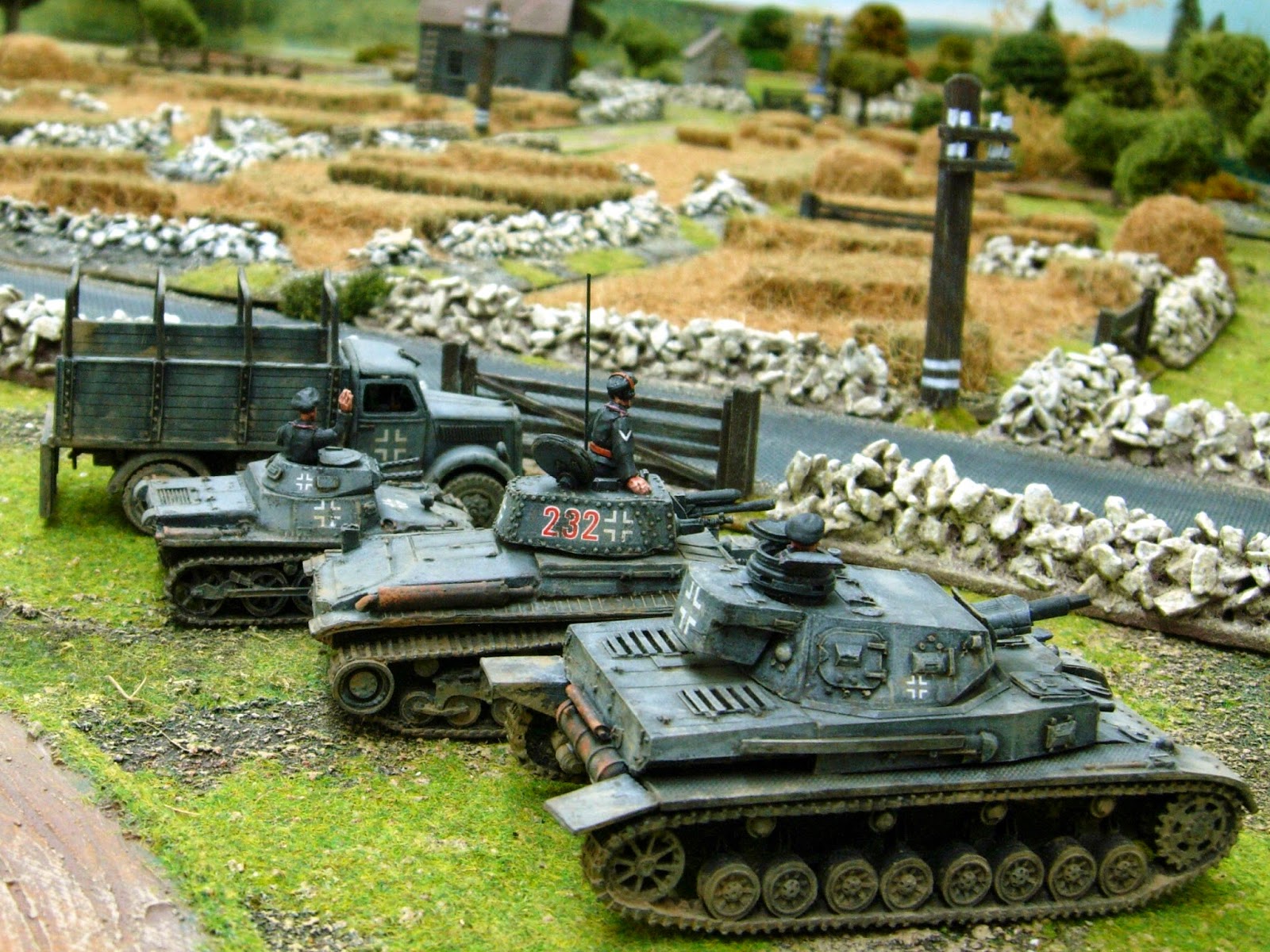 Wargaming with Silver Whistle: WW2 Armour part 4. PANZER GREY