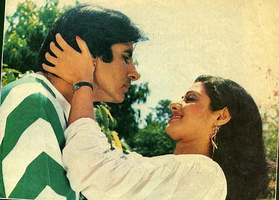 Sridevi: Amitabh Bachchan with Sridevi and Jaya Prada in Aakhree Rasta ...