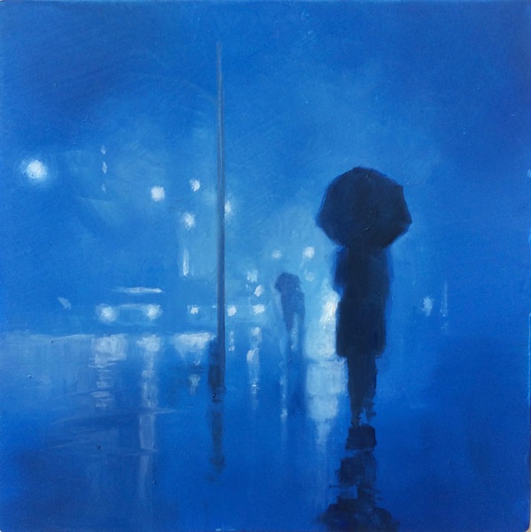 GERALD SCHWARTZ/daily painter: "BLUE"