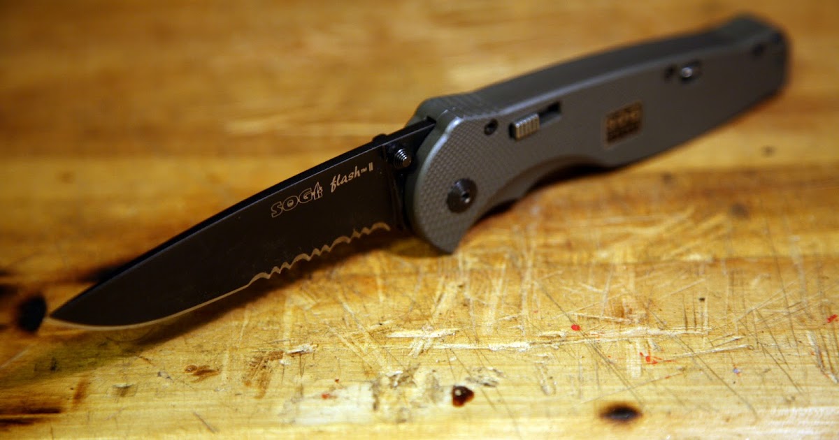 Pocket Philosophies: SOG Flash II - Knife Review