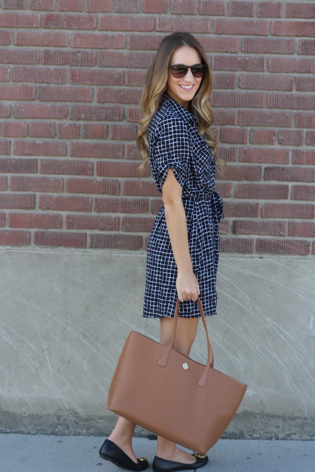 School Days: Checkered Dress - Look 1 - Twenties Girl Style