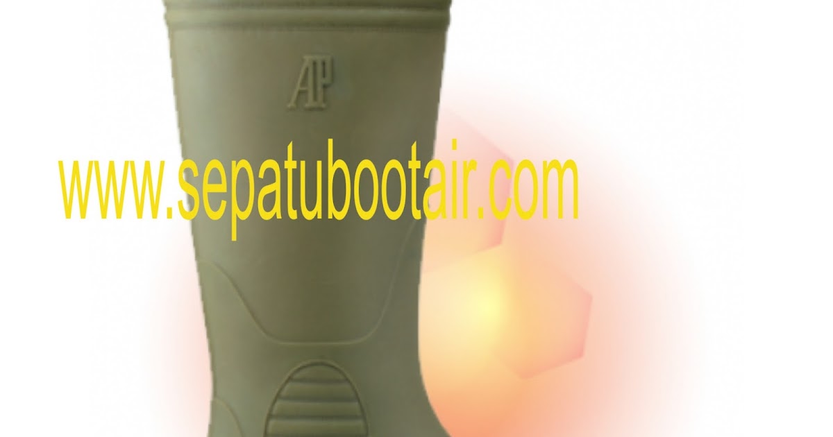grosir sepatu boot air: Sepatu Boot Hijau AP 9506