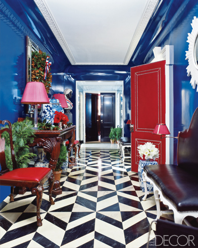 Color Outside the Lines: Lacquered Walls