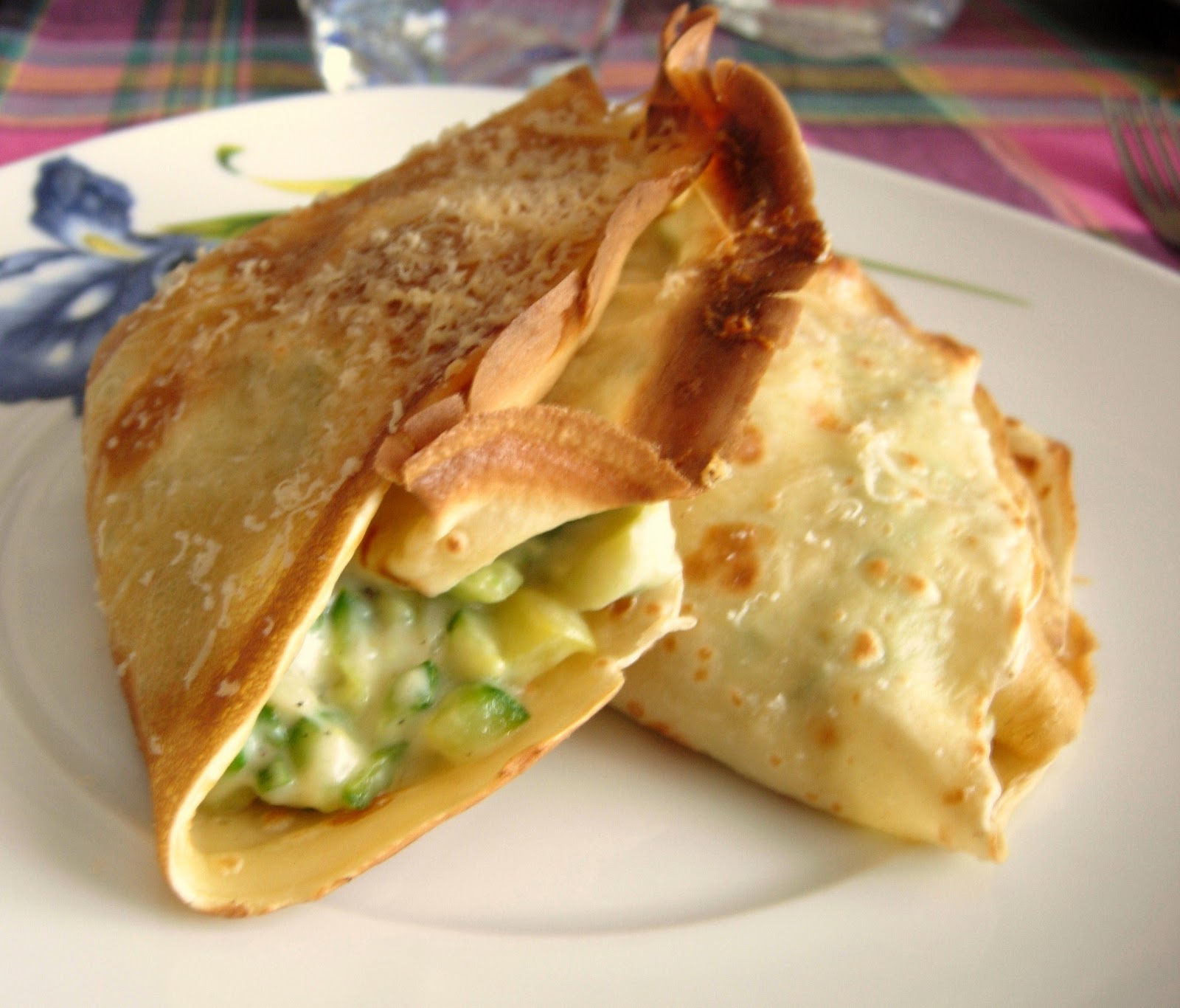 Il mondo di fabyred: crespelle con zucchine