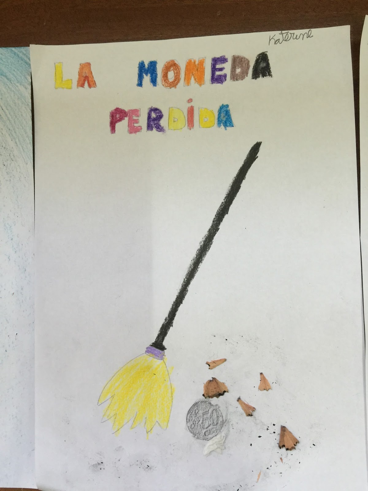 PARÁBOLA DE LA MONEDA PERDIDA COLOREAR