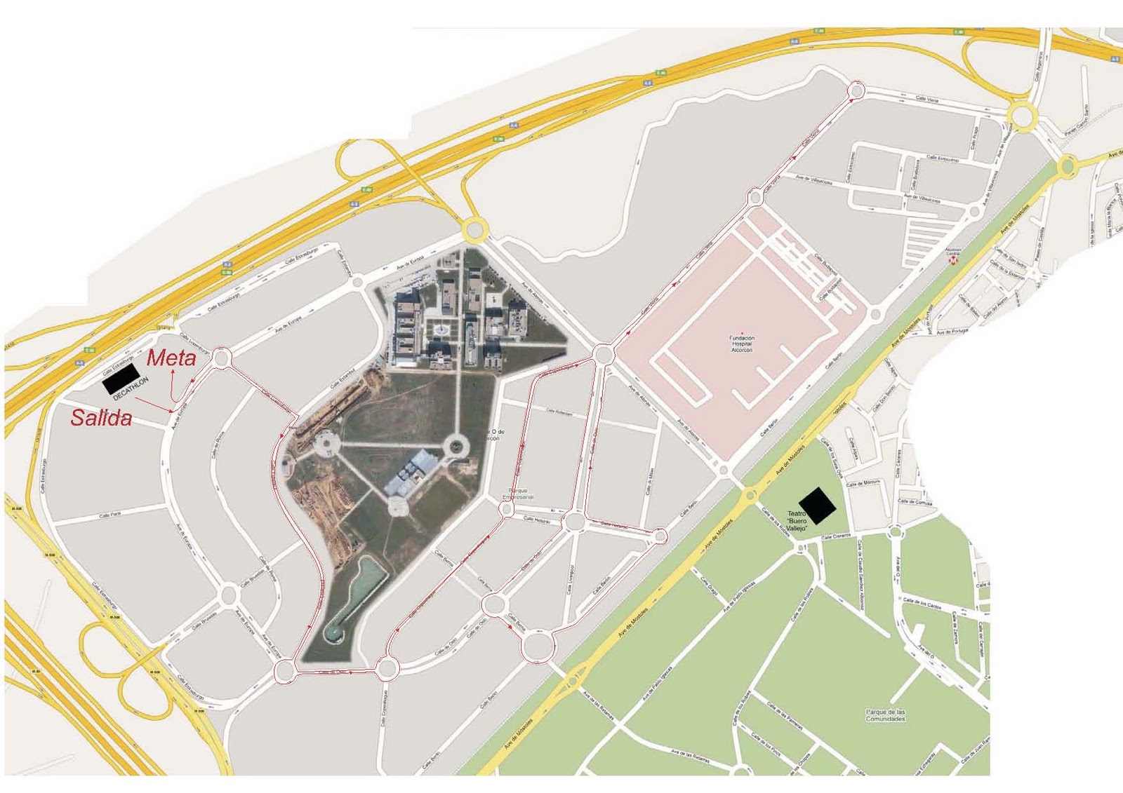 AVV. PARQUE OESTE ALCORCÓN: RECORRIDO VI CICLOTOUR PARQUE OESTE ALCORCÓN