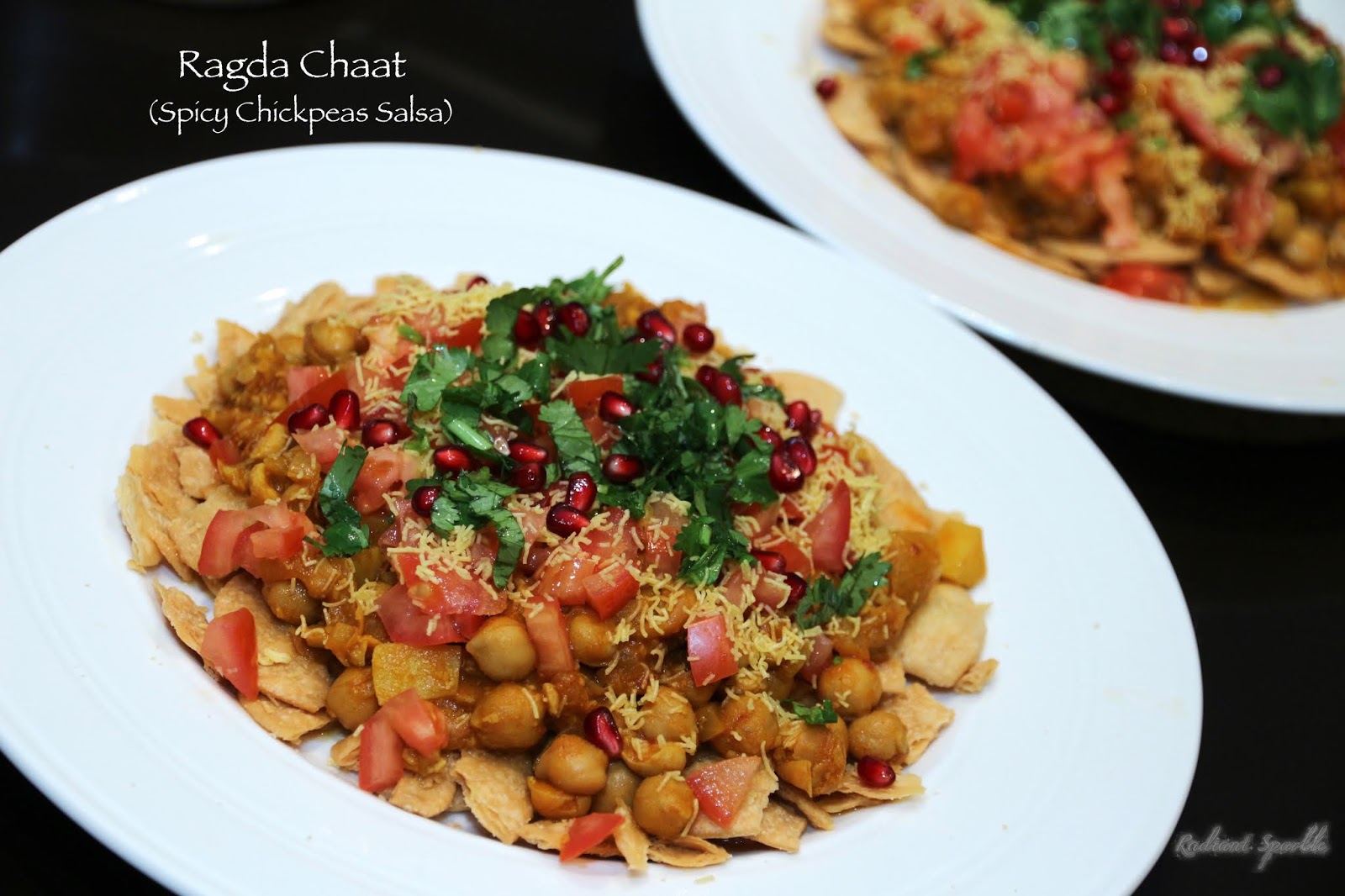 MADE IN SNEHA'S KITCHEN: Ragda Chaat (Spicy Chickpeas Salsa)