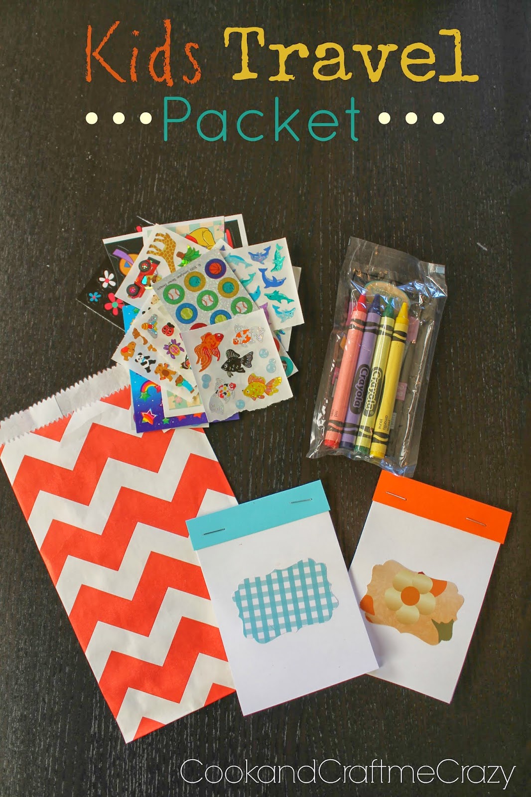 Cook and Craft Me Crazy: Kids Travel Packet