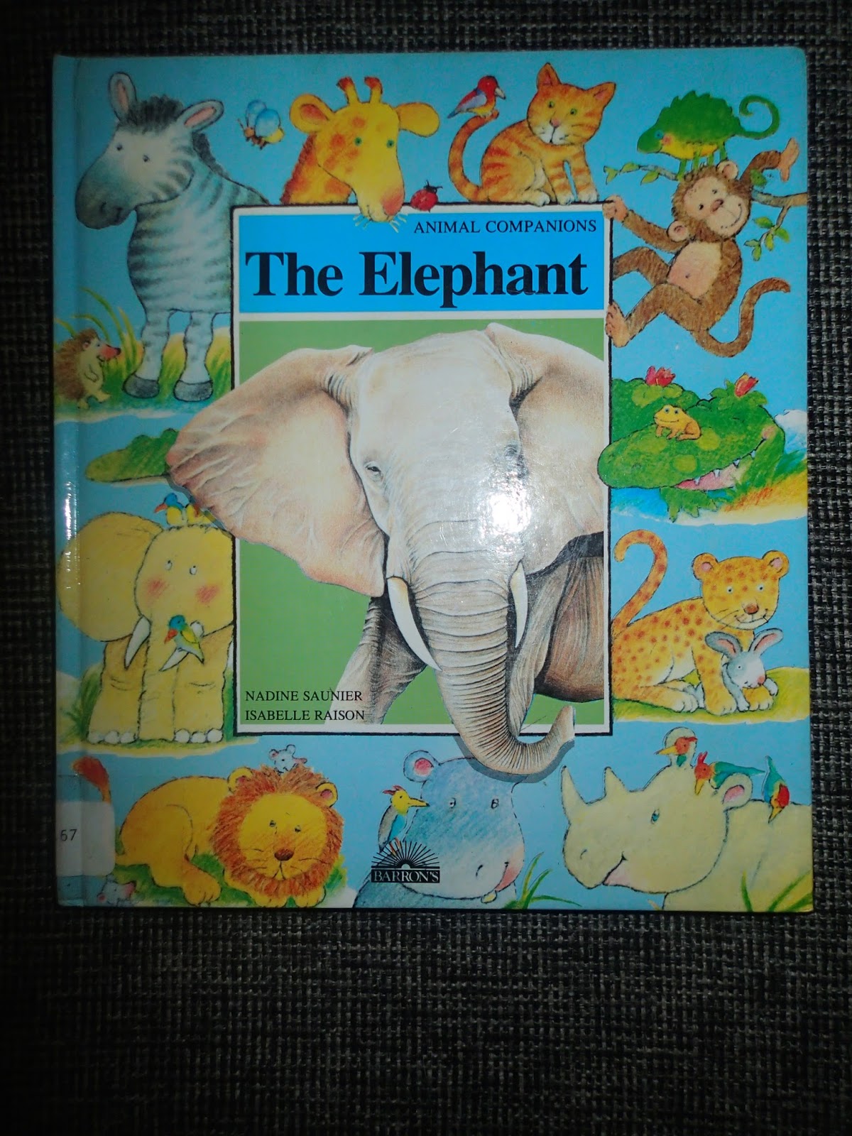 1 Day at Home: E is for Elephant