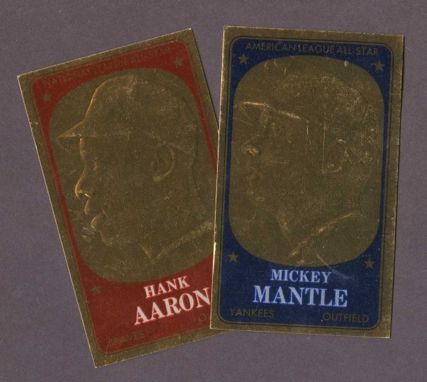 Baseball Card News by DeansCards.com: 1965 Topps Embossed Baseball Cards