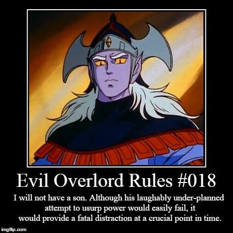 Scott M. Baker: Evil Overlord Rules, Part 1