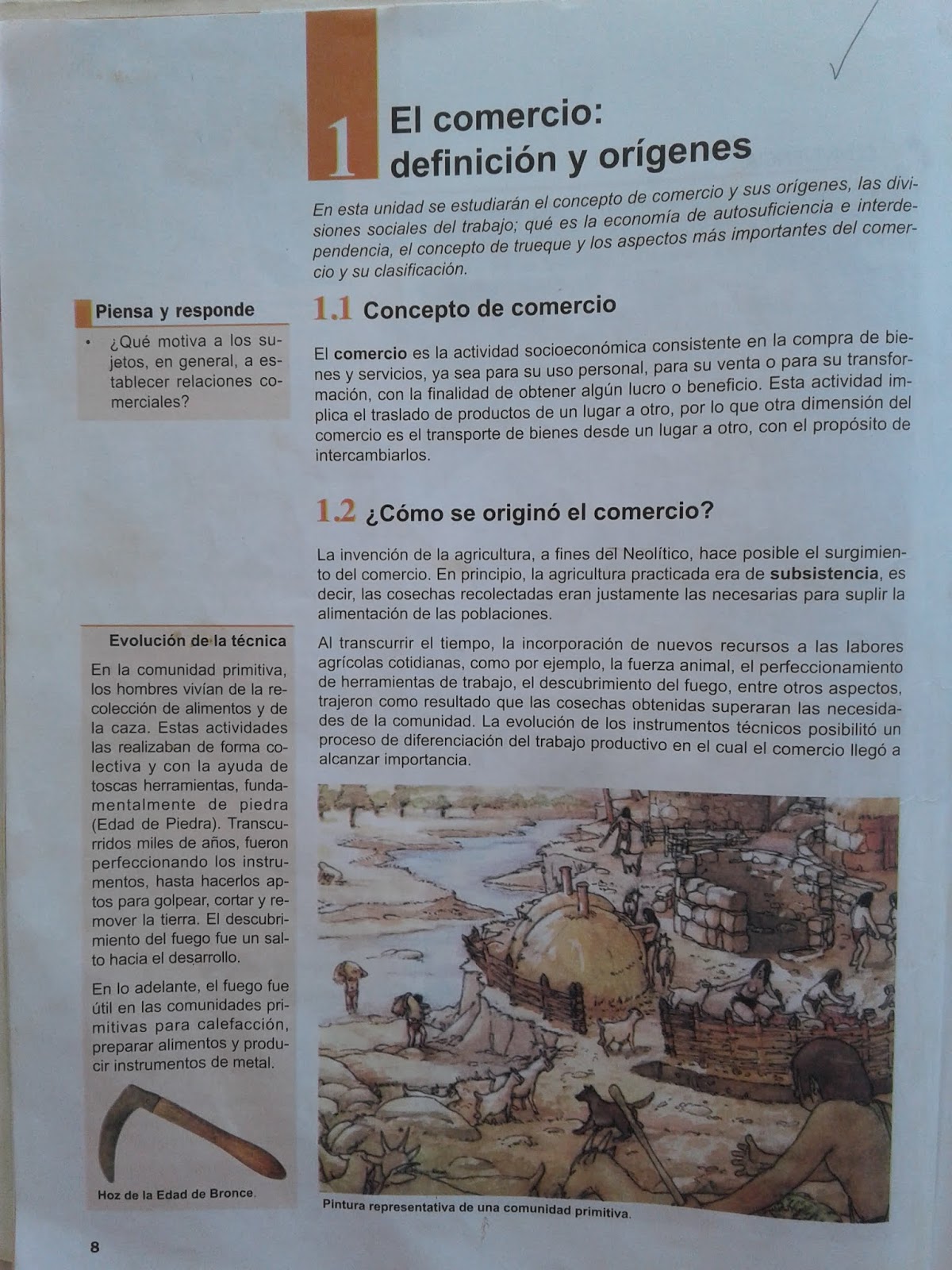 EDUCACIÓN COMERCIAL : Unidad I: El Comercio: Definición y Orígenes