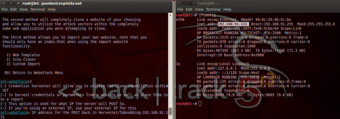Backtrack 5 R3 DNS Spoofing ~ Tutoriales Hacking