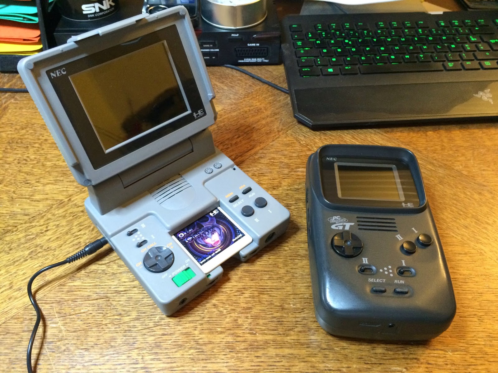 Les Reviews Rétrogaming : Les Consoles Portables NEC. | OC-DEV