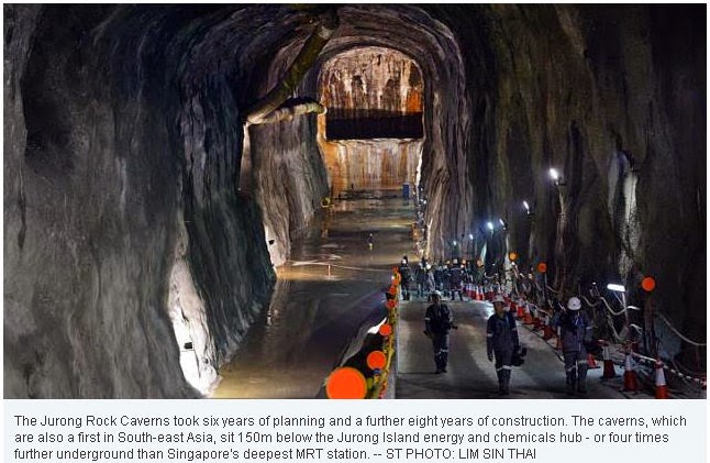 If Only Singaporeans Stopped to Think: Jurong Rock Caverns officially ...