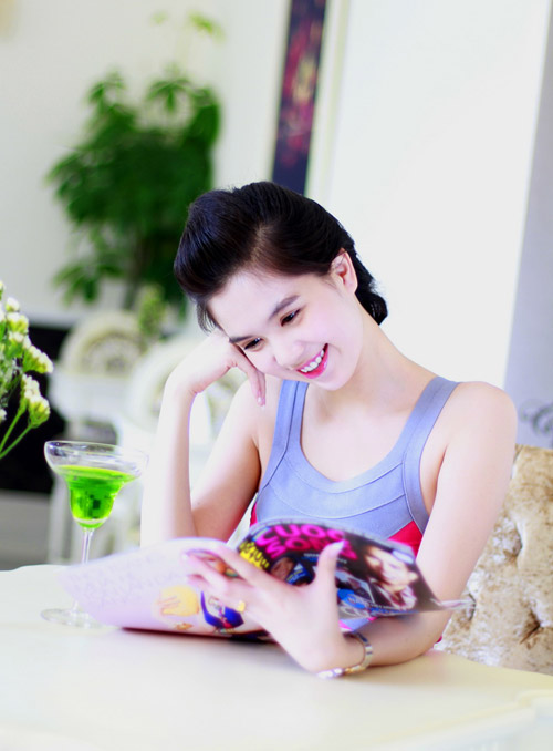 Ngắm Ngọc Trinh Dễ Thương Trong Bộ ảnh Mới Nhất News Kênh Thông Tin