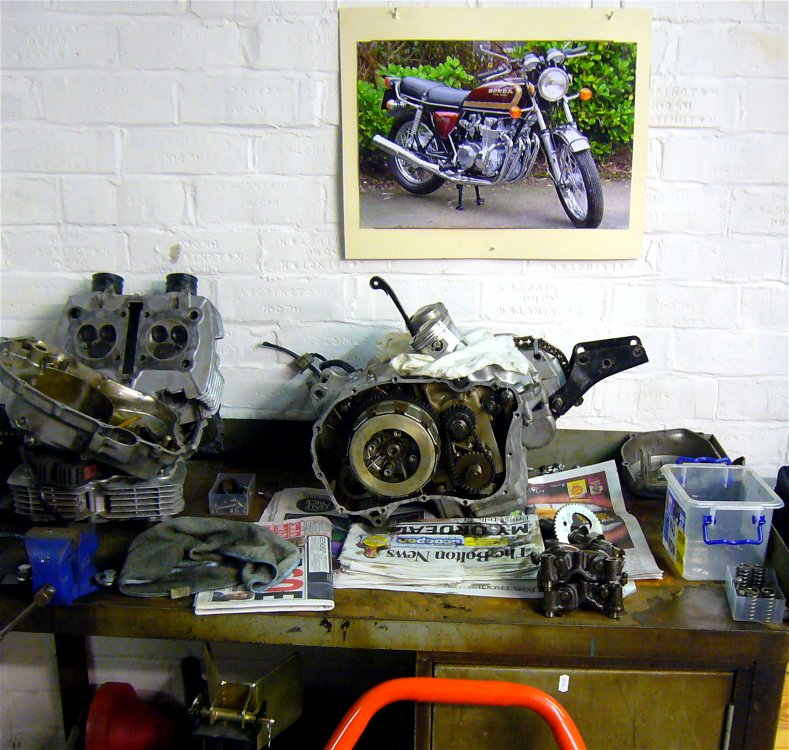 Honda CB250n SuperDream Refurb: SPARE ENGINE?