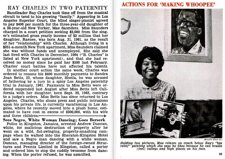 Ray Charles Video Museum: Ray Charles Is In Town - Chronology 1963